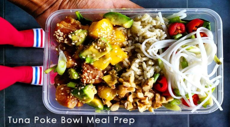 Tuna Poke Bowl Meal Prep