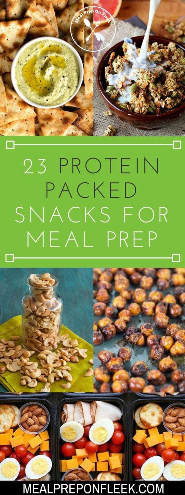 Protein Packed Snacks For Meal Prep