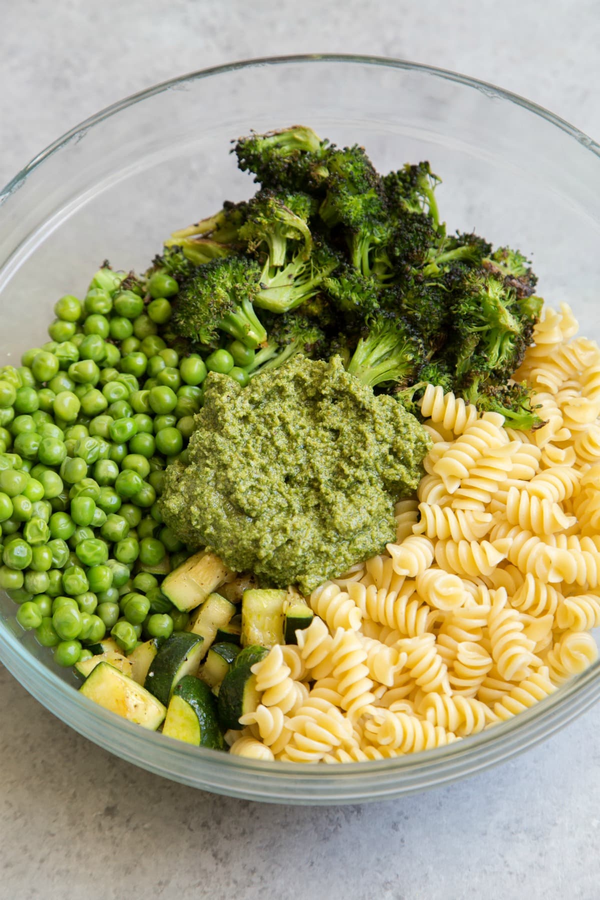 Vegan Arugula Pesto Pasta Meal Prep