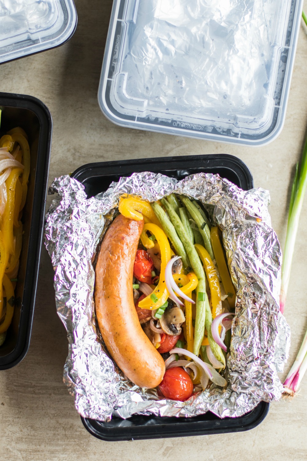 Sausage Grill Packet Meal Prep