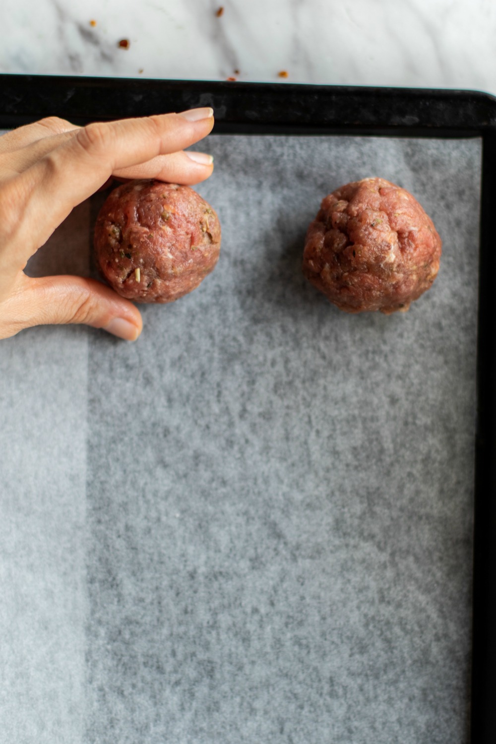 Mozzarella Stuffed Meatballs Recipe
