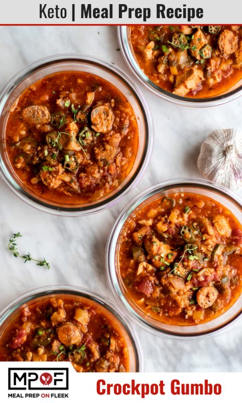 Keto Gumbo Meal Prep