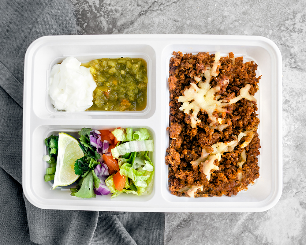Keto Taco Skillet Meal Prep