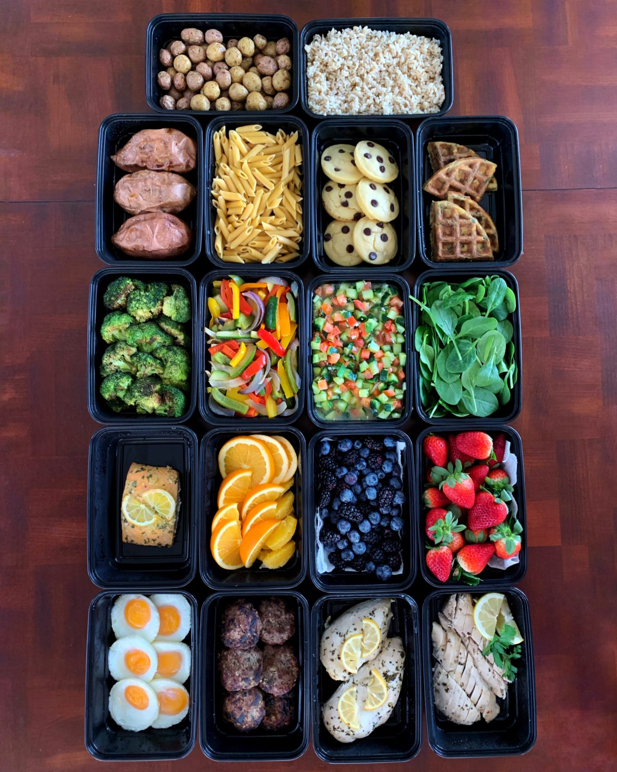 Buffet Style Meal Prepping