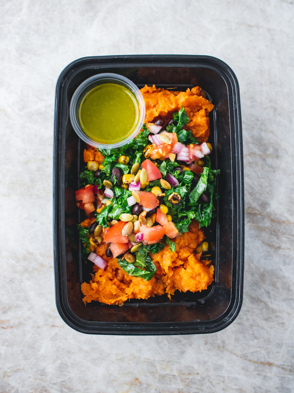 Vegan Sweet Potato Chipotle Bowl Recipe