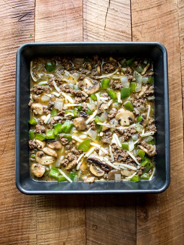 Philly Cheesesteak Breakfast Casserole Recipe