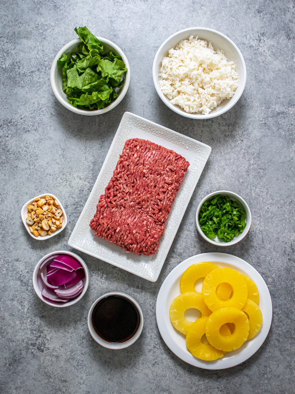 Loaded Lean Beef Burger Bowls