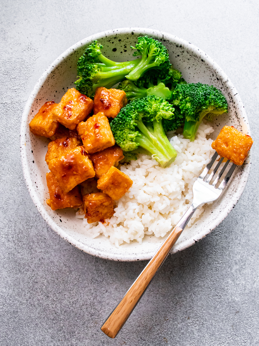 Vegan Firecracker Tofu