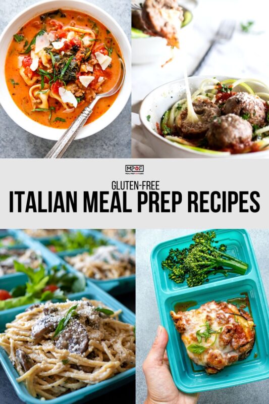 Italian Meal Prep Ideas that are Better than Pizza
