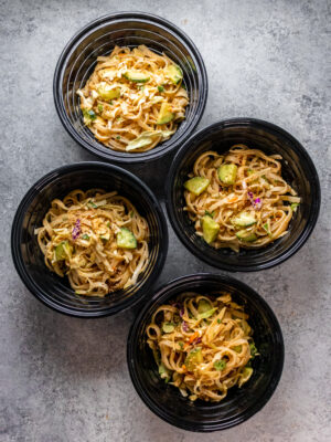 Peanut Noodles | Meal Prep on Fleek