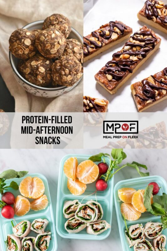 Protein-Filled Mid-Afternoon Snacks