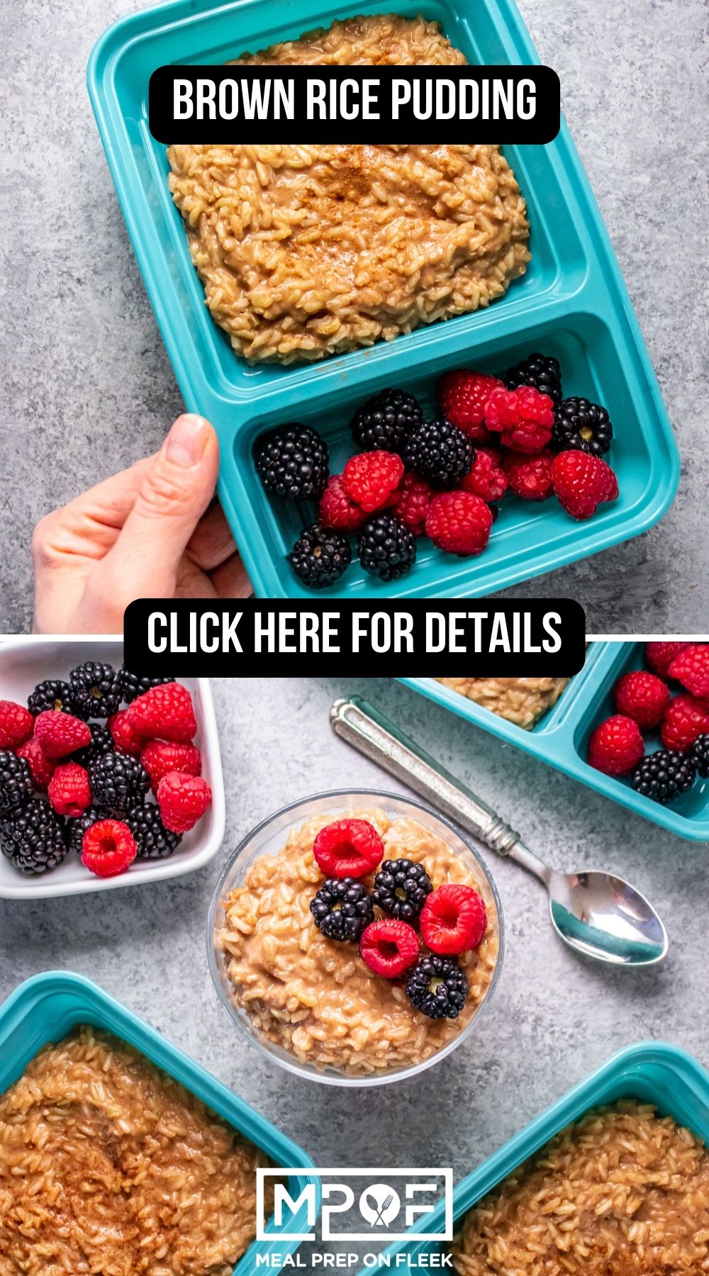 Brown Rice Pudding | Meal Prep on Fleek