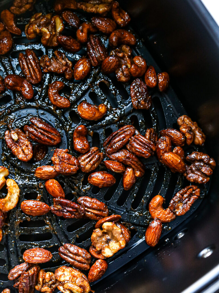 Air Fryer Mixed Nuts | Meal Prep on Fleek