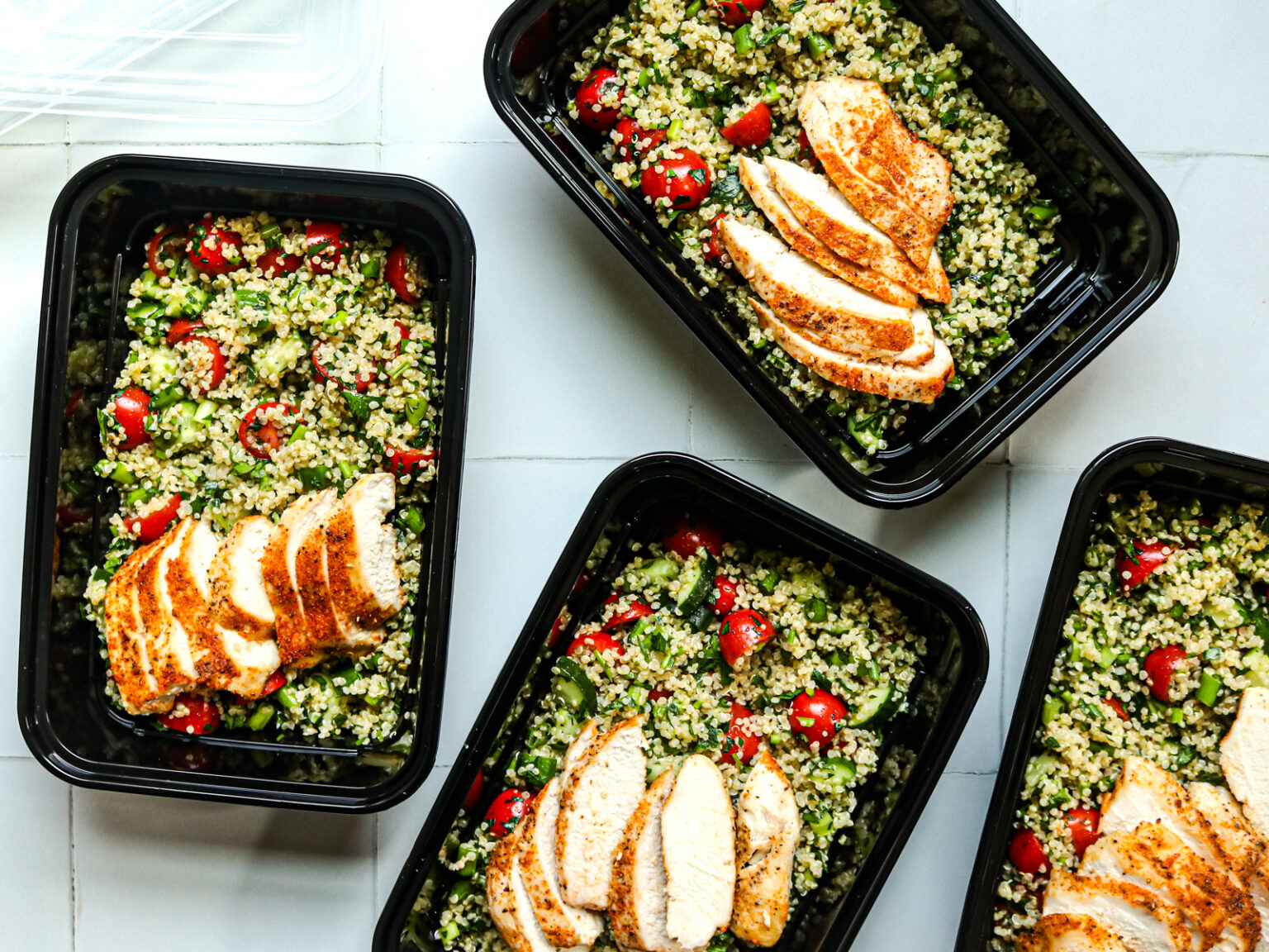 Chicken Quinoa Tabbouleh | Meal Prep on Fleek
