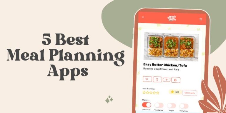 Best Meal Planning Apps to Make Meal Prep a Breeze