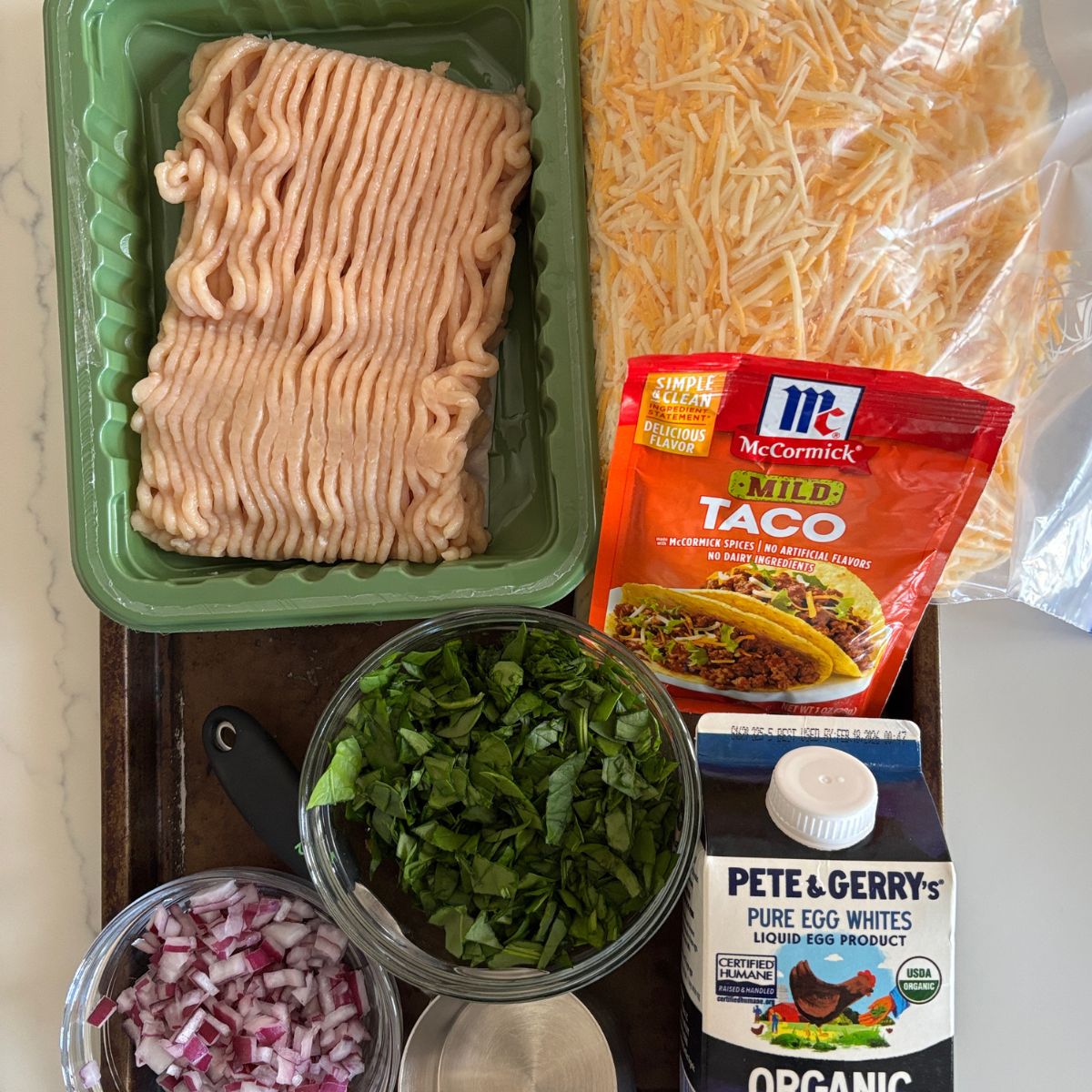High-Protein Ground Chicken & Egg White Quesadillas (Meal Prep Friendly ...